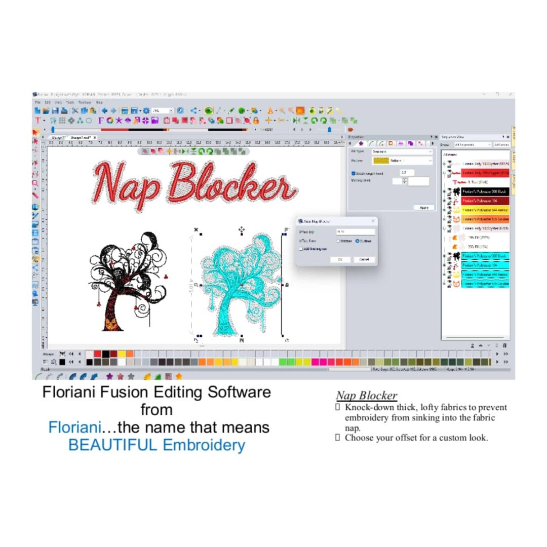 Floriani Fusion Digitizing Software - Moore's Sewing