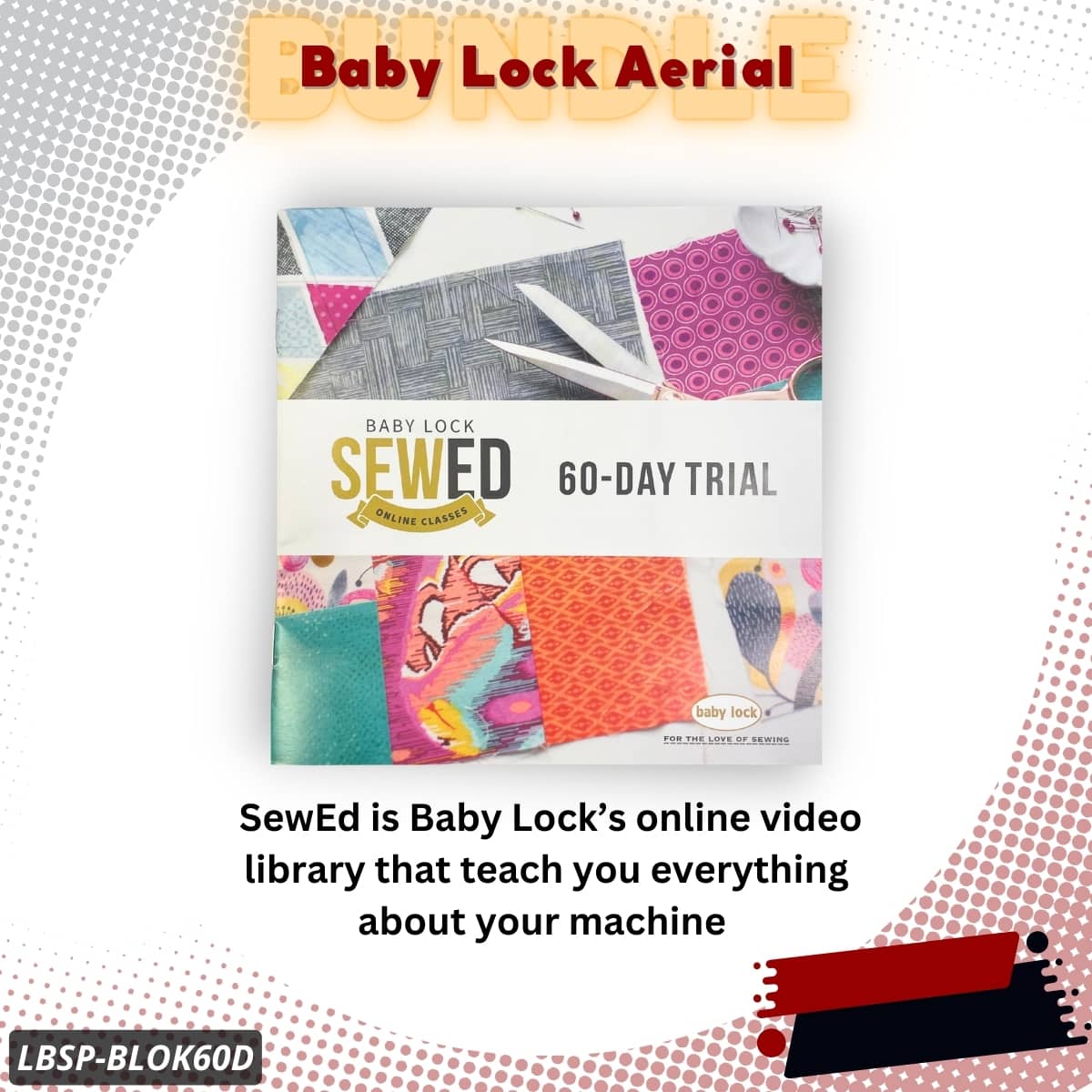 Baby lock Aerial sewing machine is on sale now at Moore's