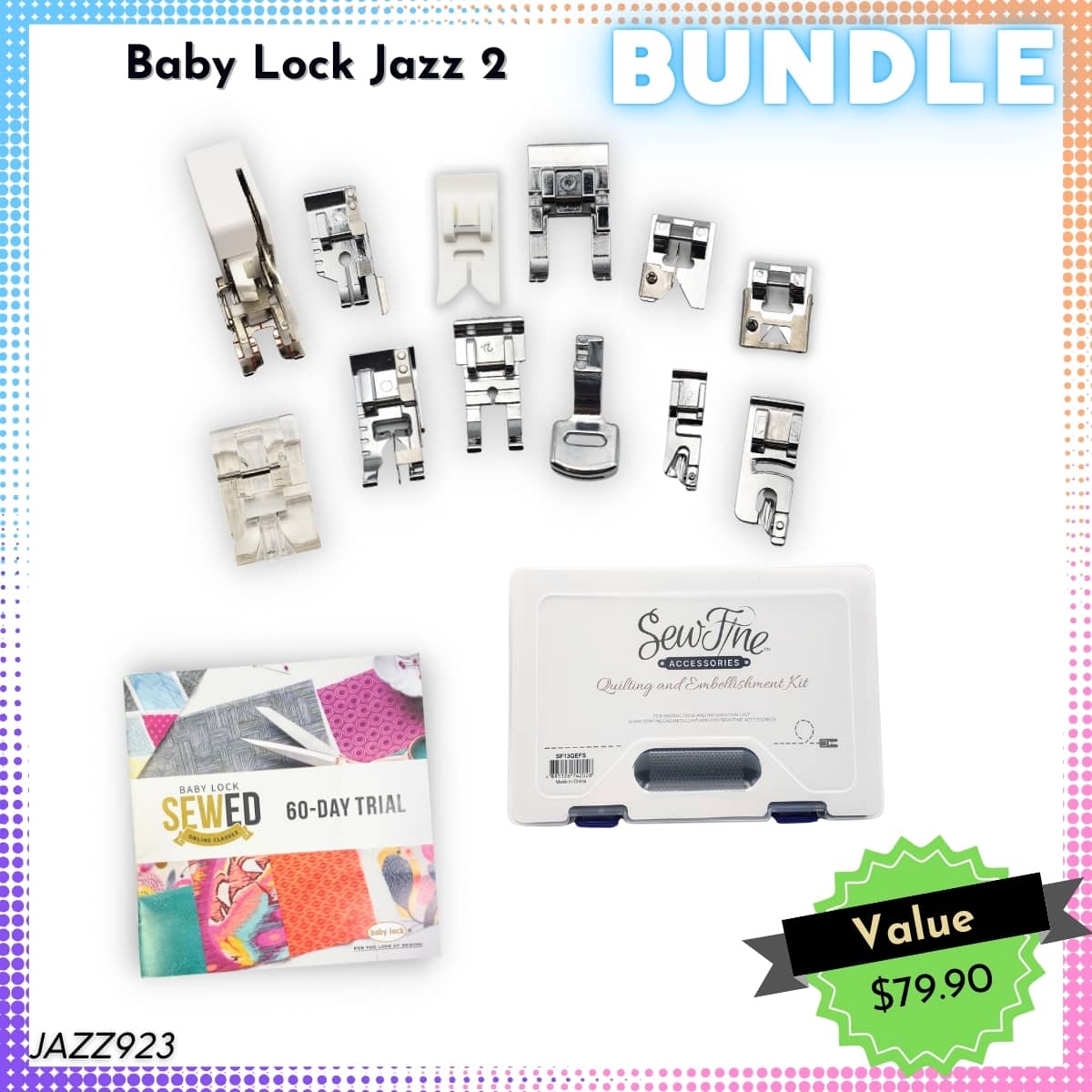 Baby Lock Jazz II Sewing and Quilting Machine - Moore's Sewing