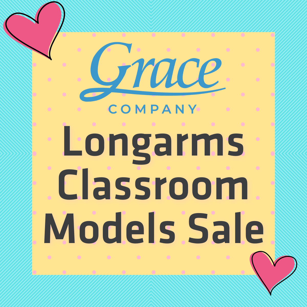 Grace Longarm Classroom Sale - Moore's Sewing