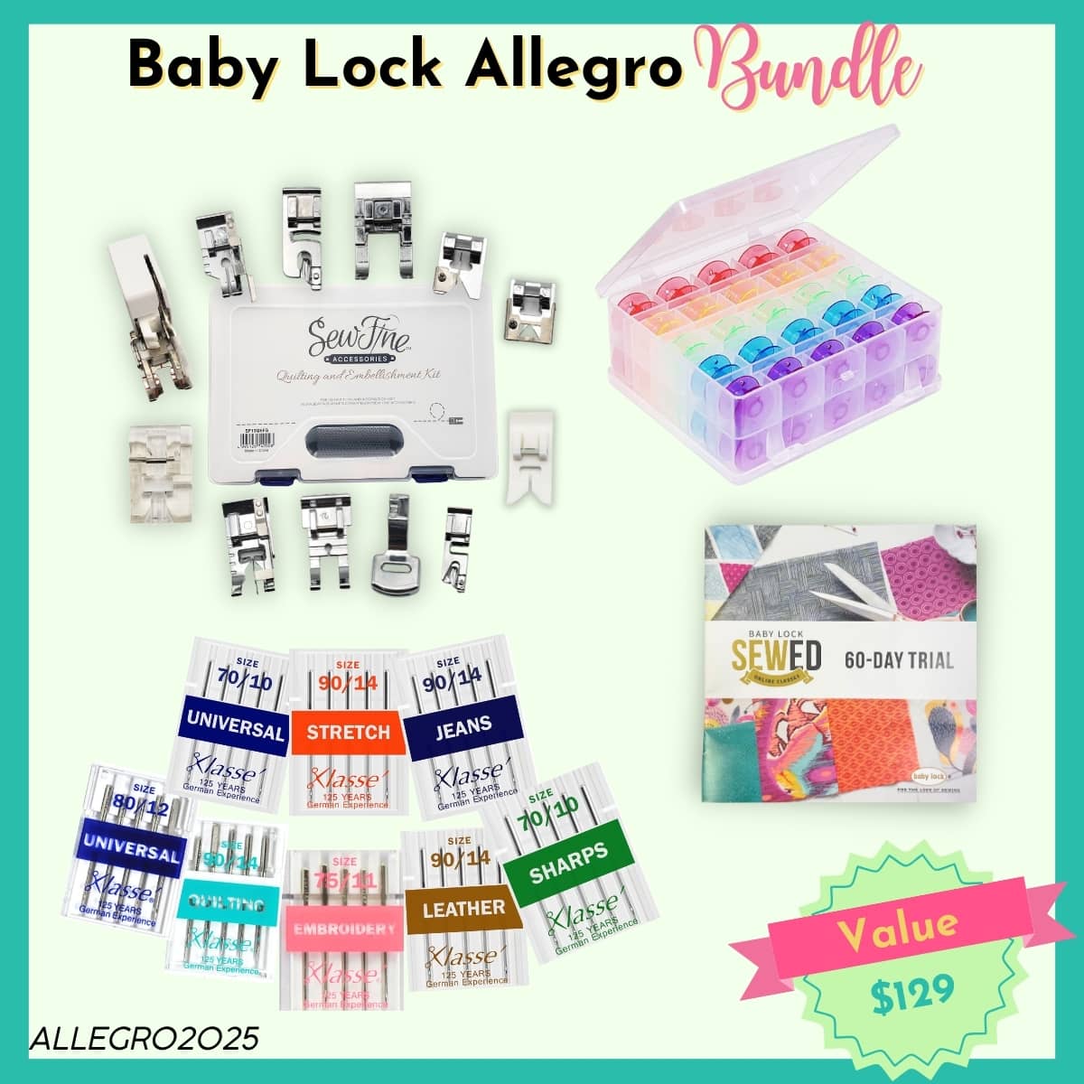 Baby Lock Allegro Quilting and Sewing Machine - Moore's Sewing