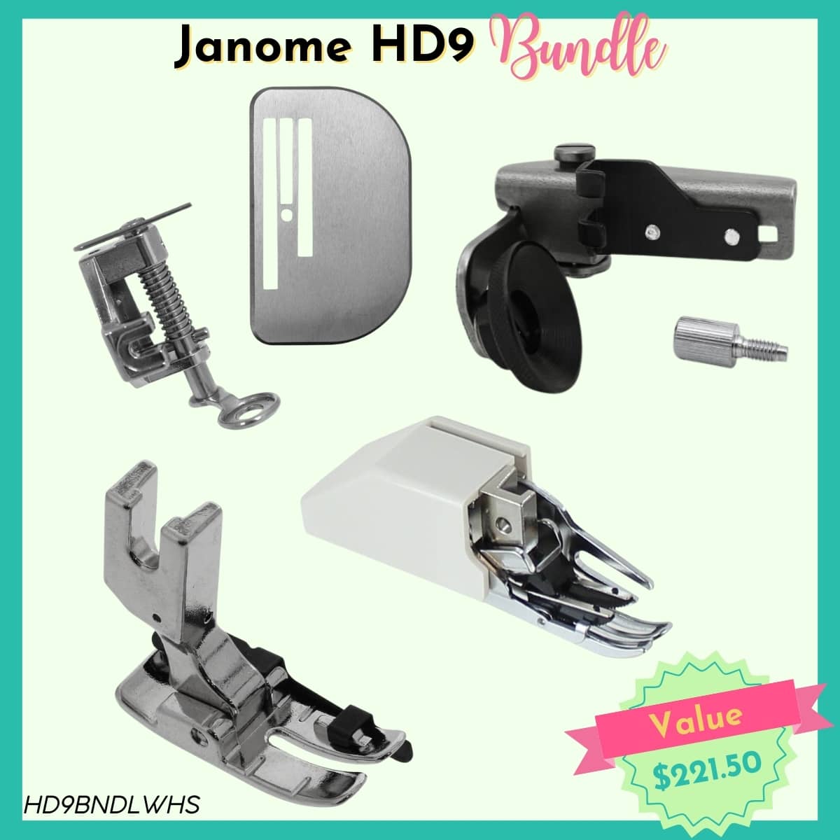 Janome HD9 Bundle - Moore's Sewing