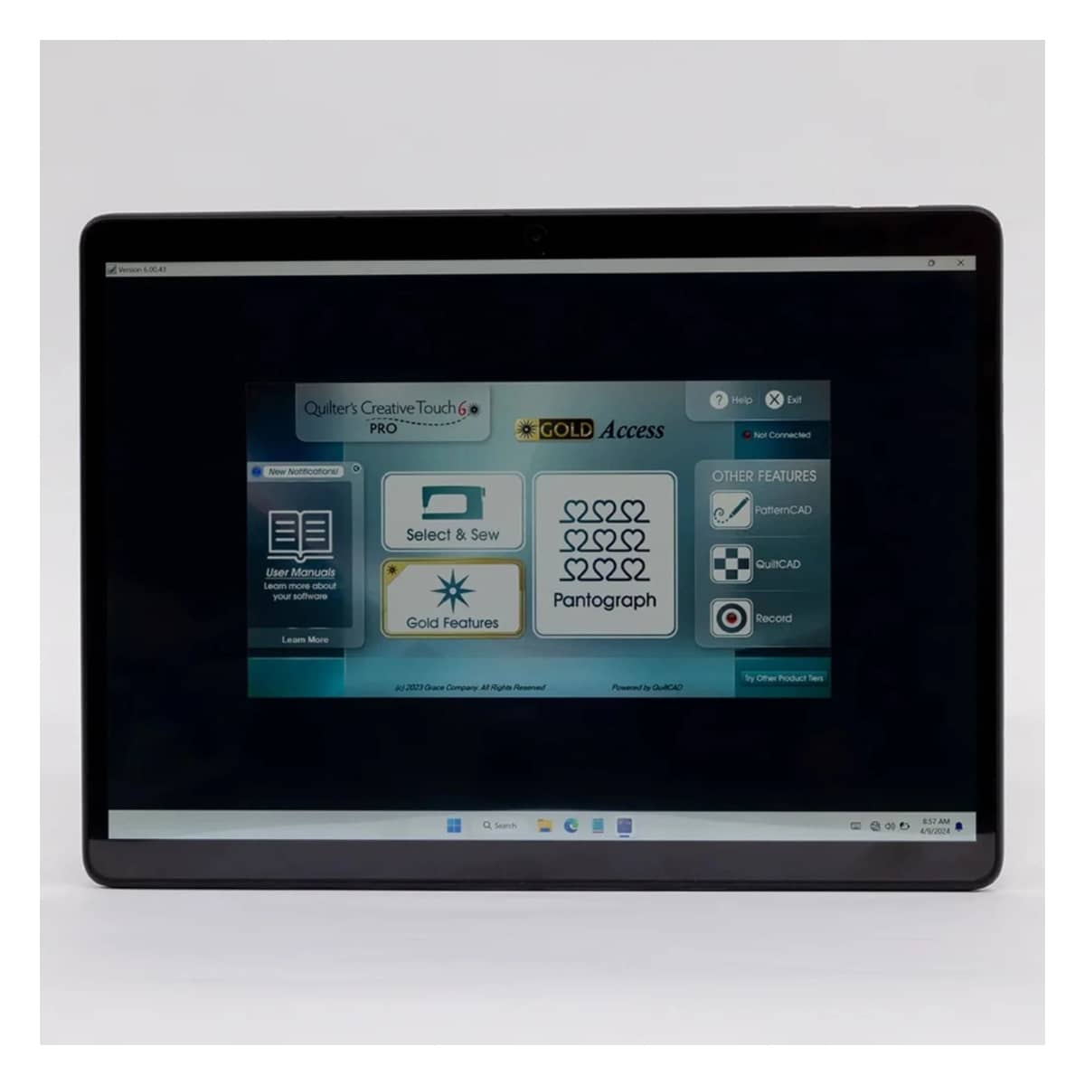 Grace QCT 6 Tablet - Moore's Sewing