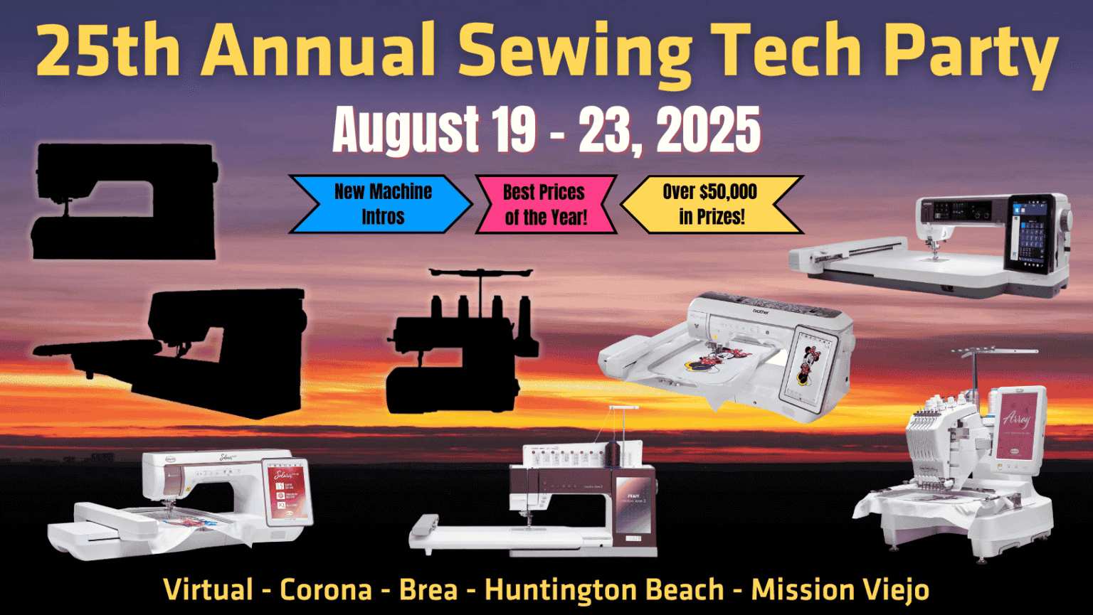 25th Annual Virtual Sewing Tech Party! - Moore's Sewing