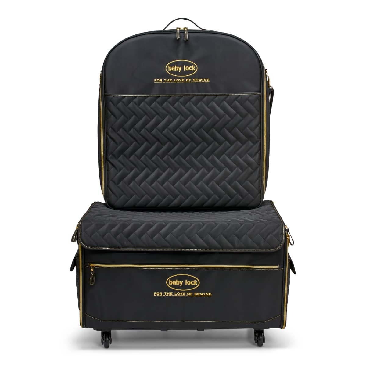 XL Quilted Trolley with Embroidery Arm Case - Moore's Sewing