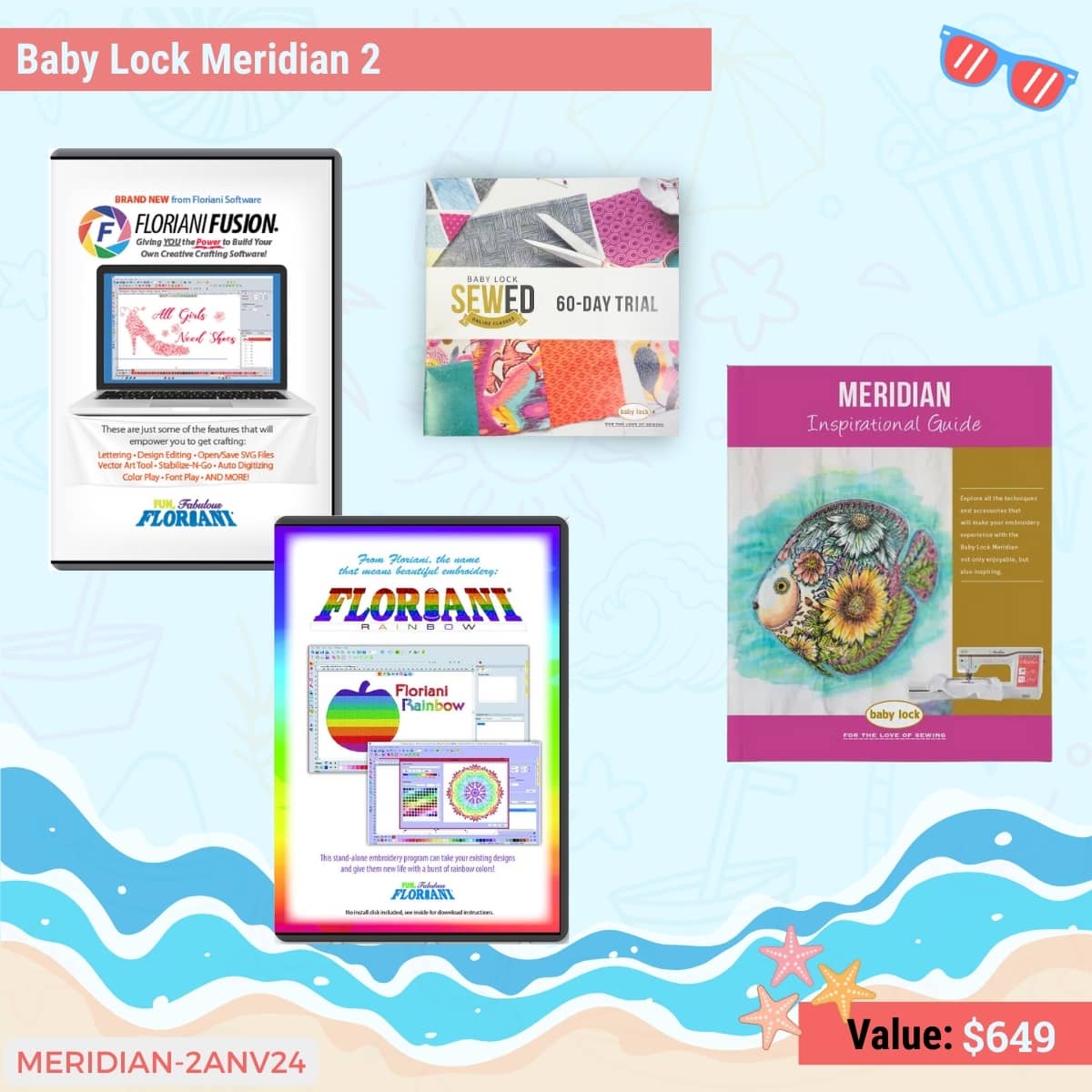 Baby Lock Meridian 2 Bundle - Moore's Sewing
