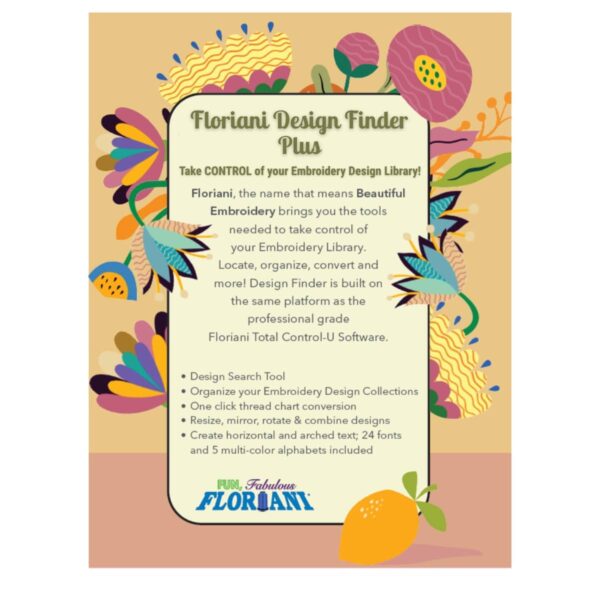Floriani Design Finder Plus - Moore's Sewing