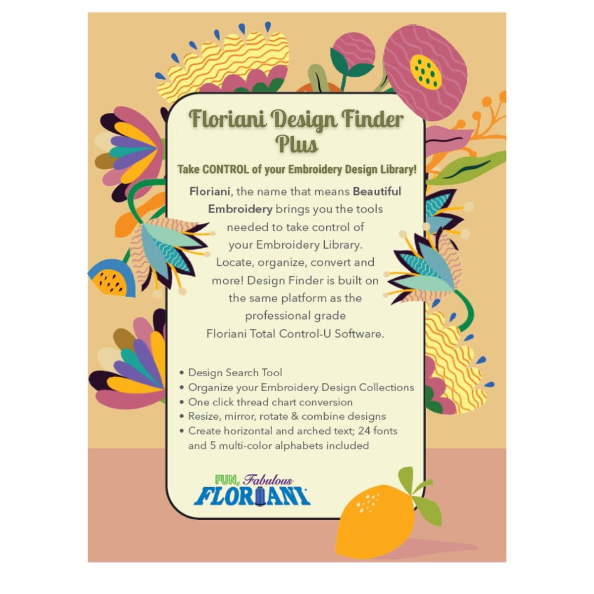 Floriani Design Finder Plus - Moore's Sewing