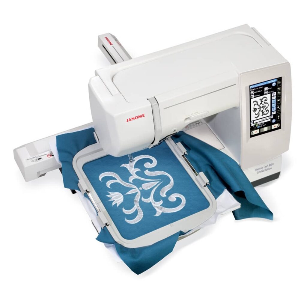 Janome Memory Craft 9850 Limited Edition - Moore's Sewing