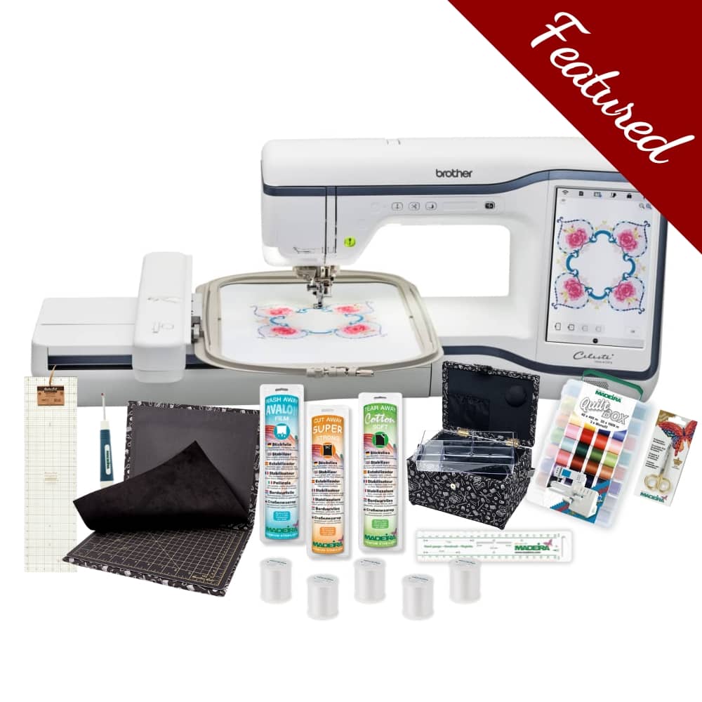 Brother Celeste CX1e Embroidery Machine - Moore's Sewing