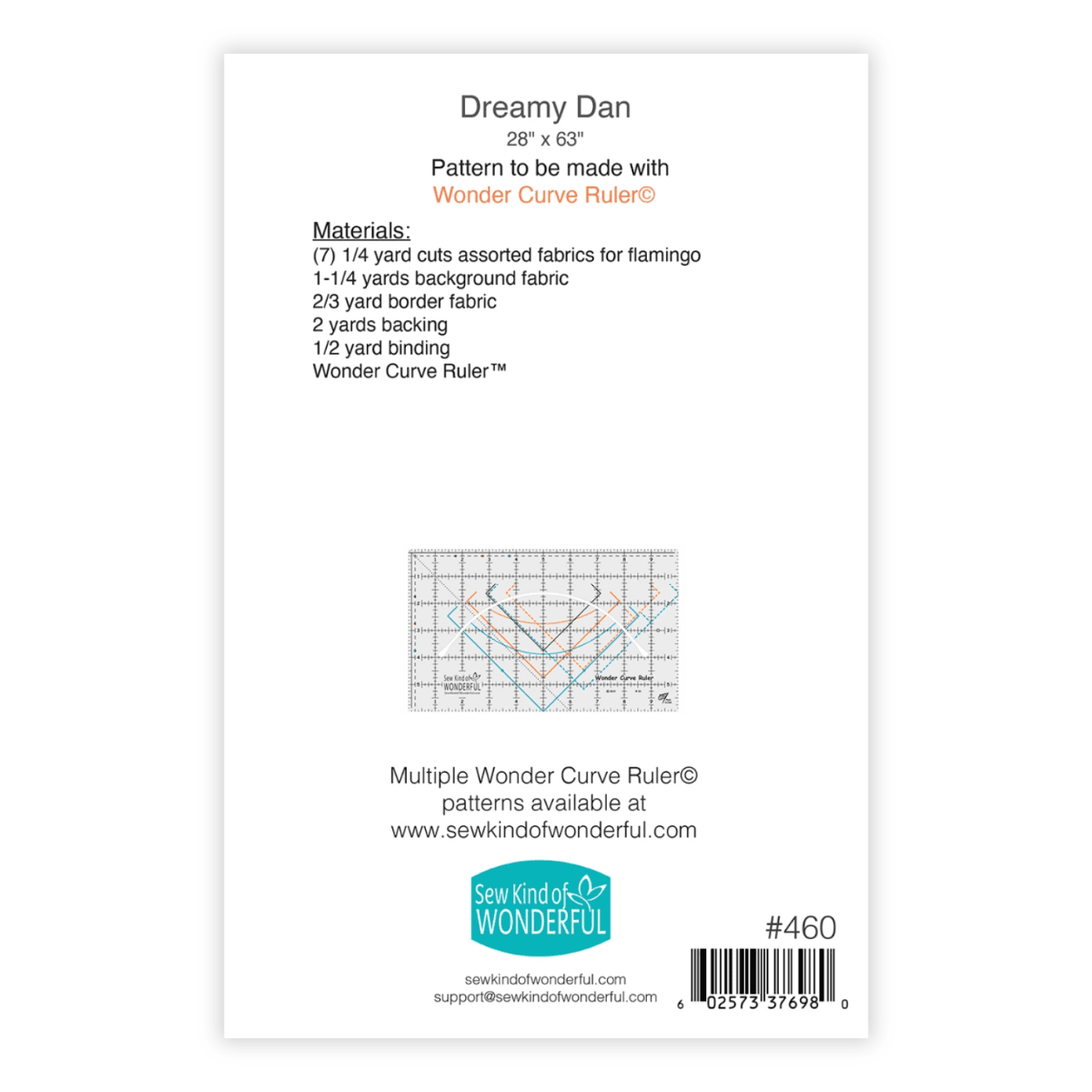 Sew Kind of Wonderful Dreamy Dan Quilt Pattern - Moore's Sewing