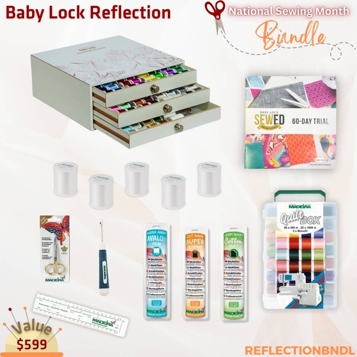 Baby Lock Reflection Embroidery Machine - Moore's Sewing