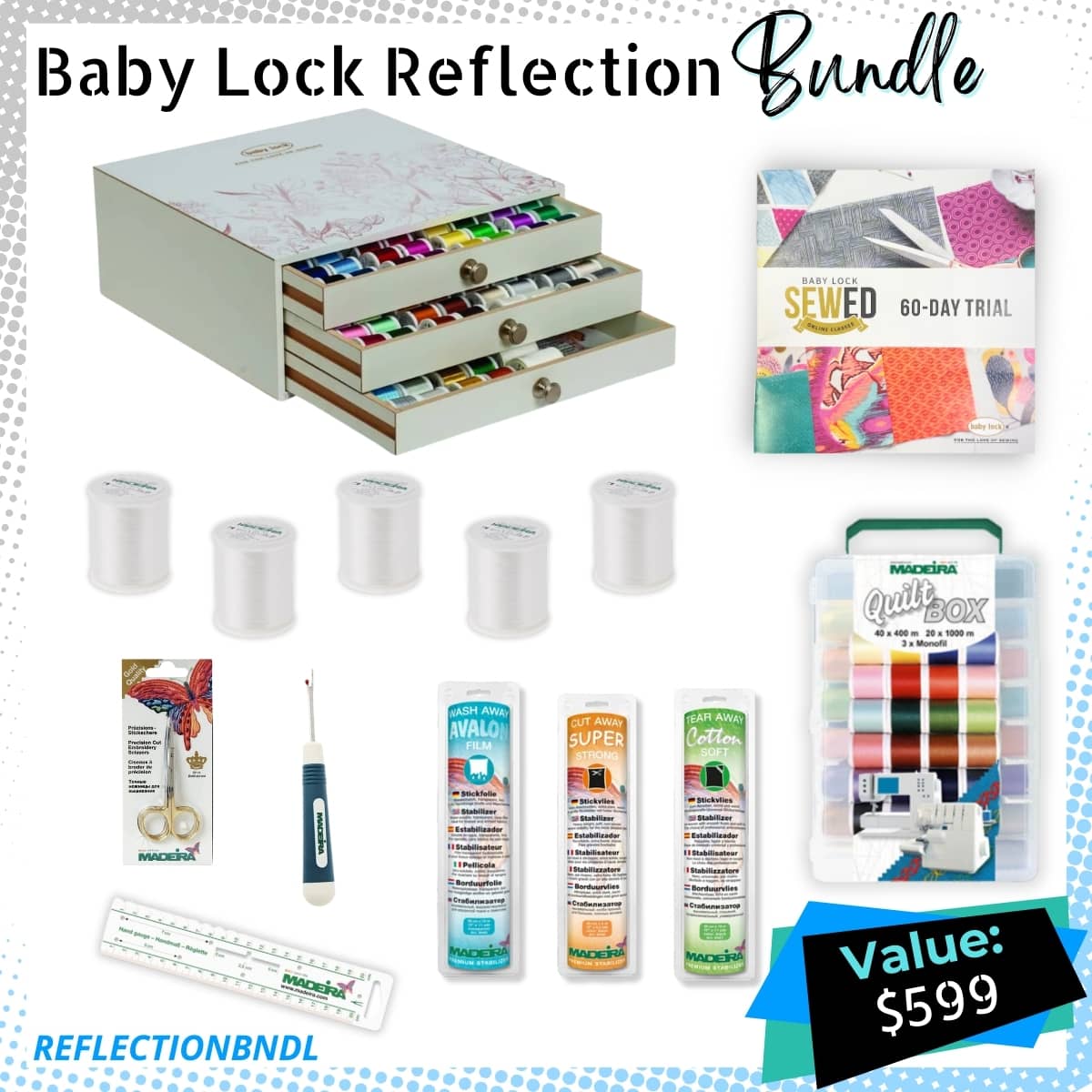 Baby Lock Reflection Embroidery Machine - Moore's Sewing