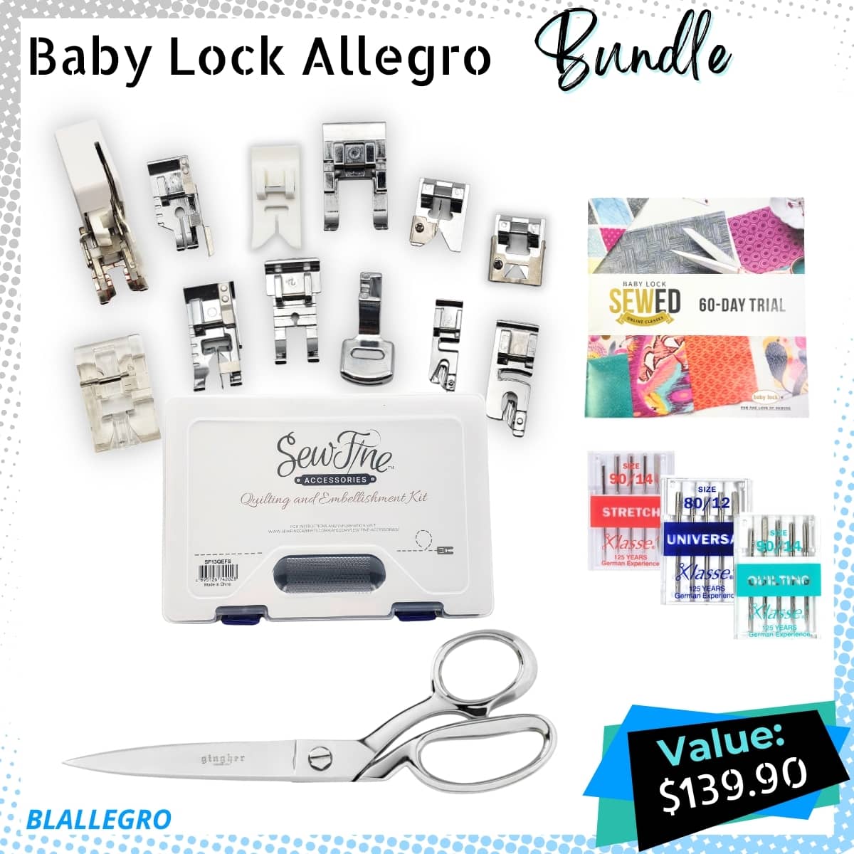 Baby Lock Allegro Quilting and Sewing Machine - Moore's Sewing