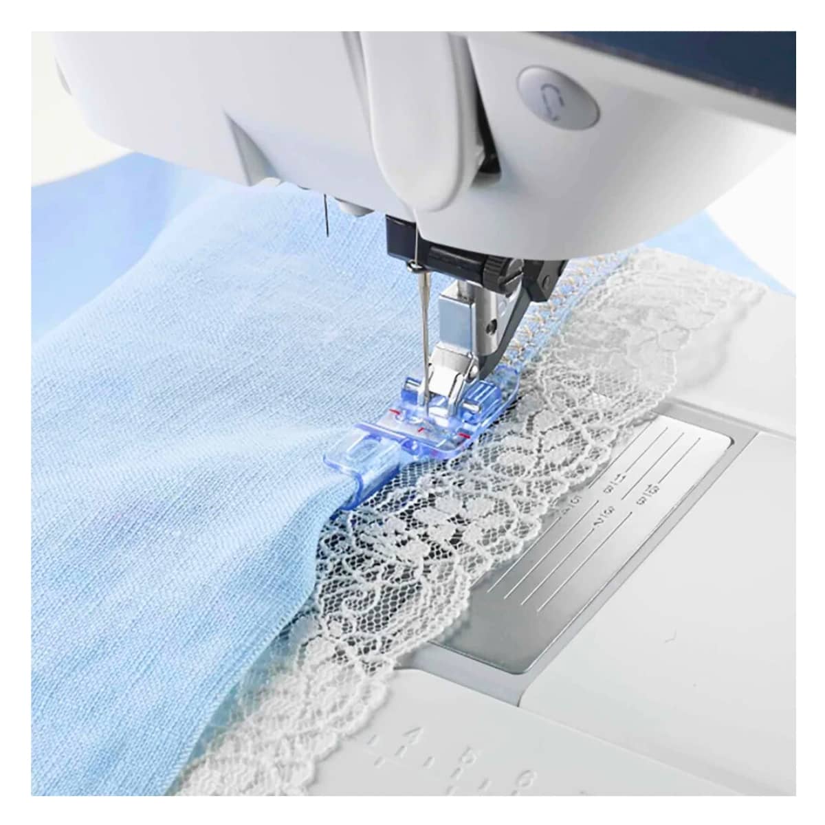 Pfaff Join and Fold Edging Foot for IDT System - Moore's Sewing