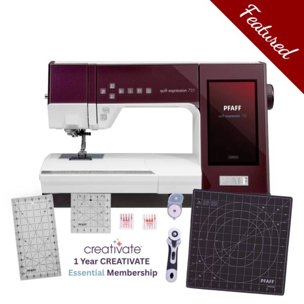 Pfaff® quilt expression™ 725 Sewing and Quilting Machine - Moore's Sewing